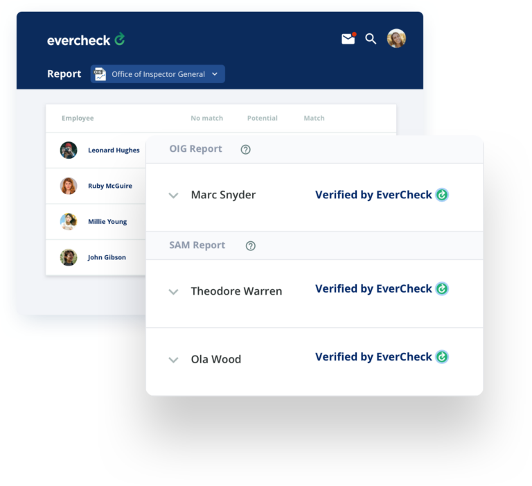 Employees | EverCheck | Healthcare Compliance Software